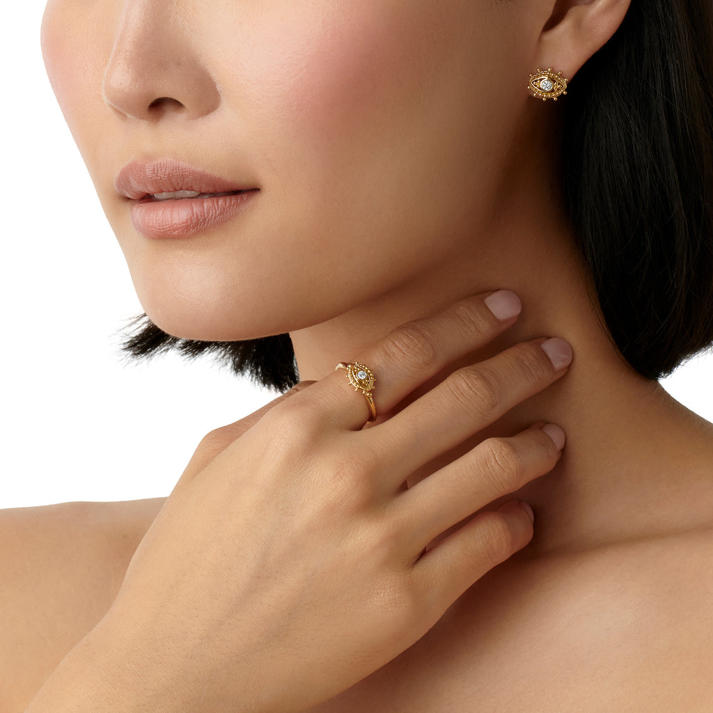 18K Third Eye Ring – Temple St. Clair