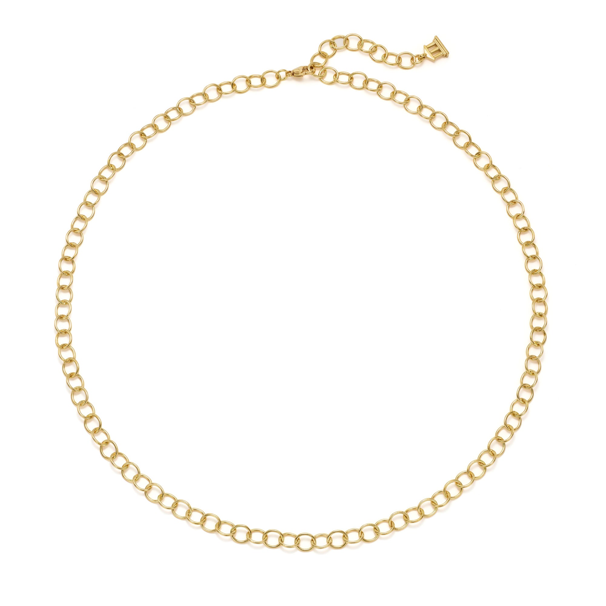 18K Classic Oval Chain – Temple St. Clair
