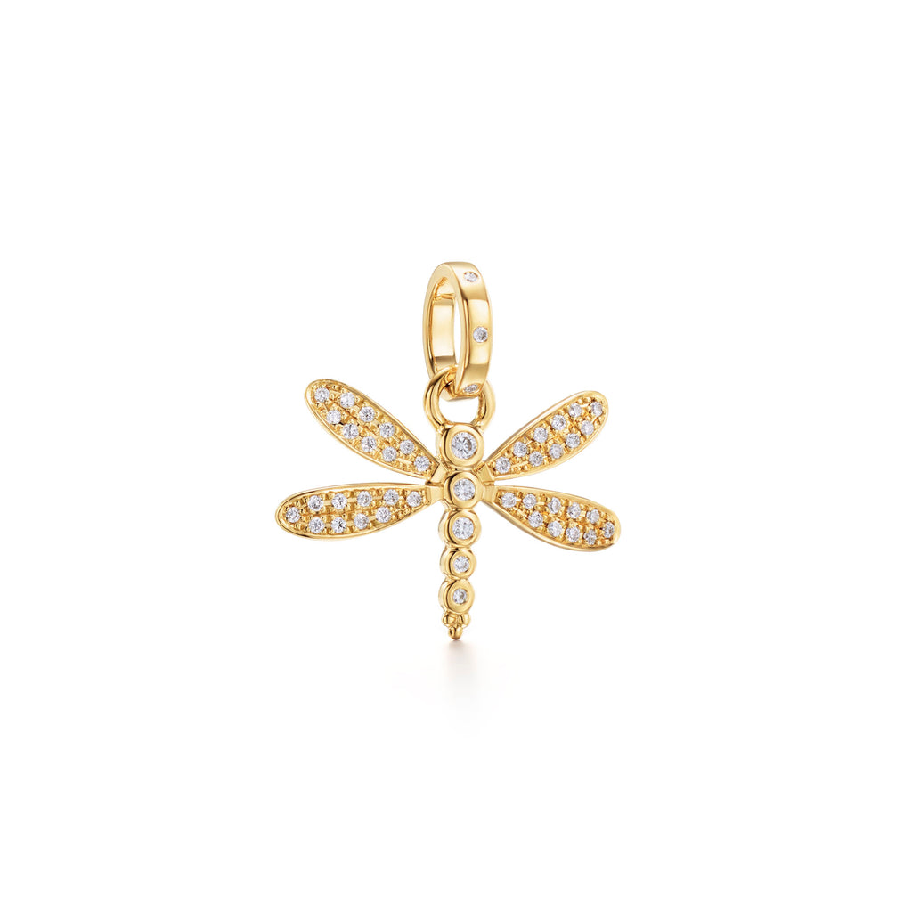 18K Dragonfly Pendant – Temple St. Clair